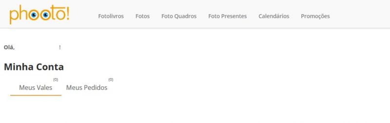 Minha Conta - Phooto Brasil