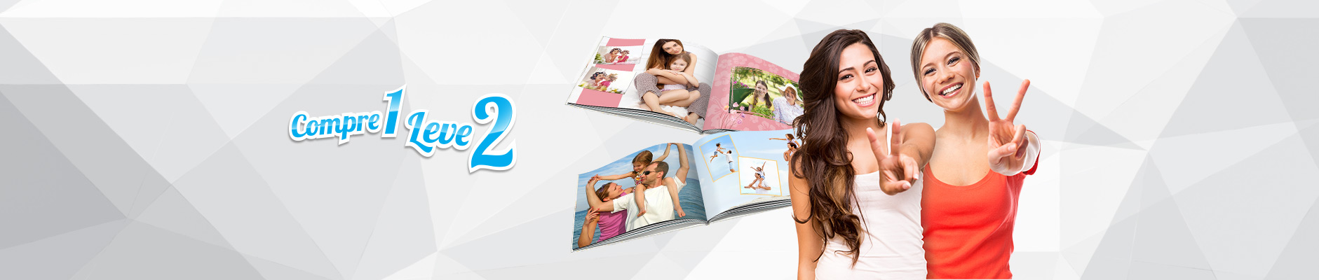 Banner 2 por 1 Fotolivros - Phooto Brasil