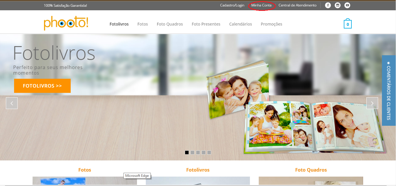 Central de Atendimento - Phooto Brasil