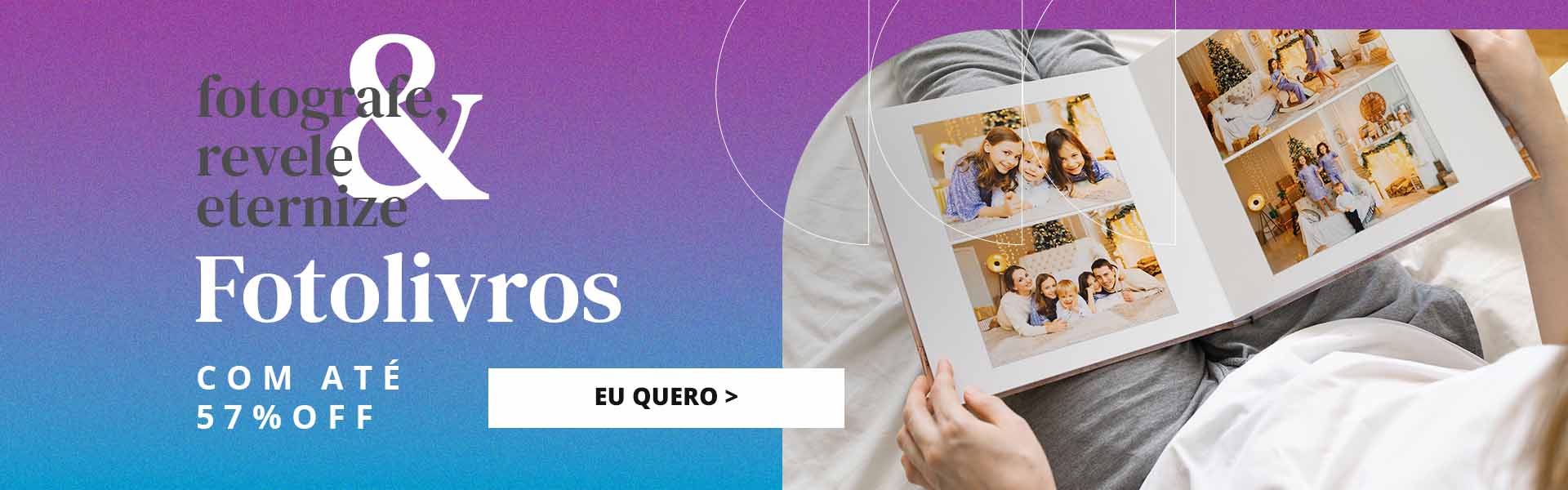 Phooto: Revelação de Fotos, Fotolivros, Presentes e mais!